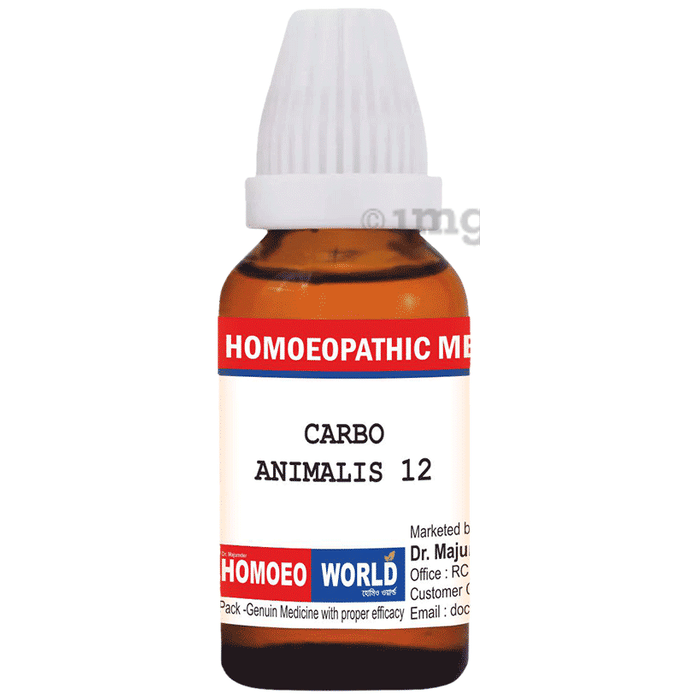 Dr. Majumder Homeo World Carbo Animalis Dilution (30ml Each) 12: Buy ...