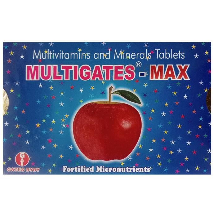 Multigates Max Tablet: Buy strip of 10.0 tablets at best price in India ...