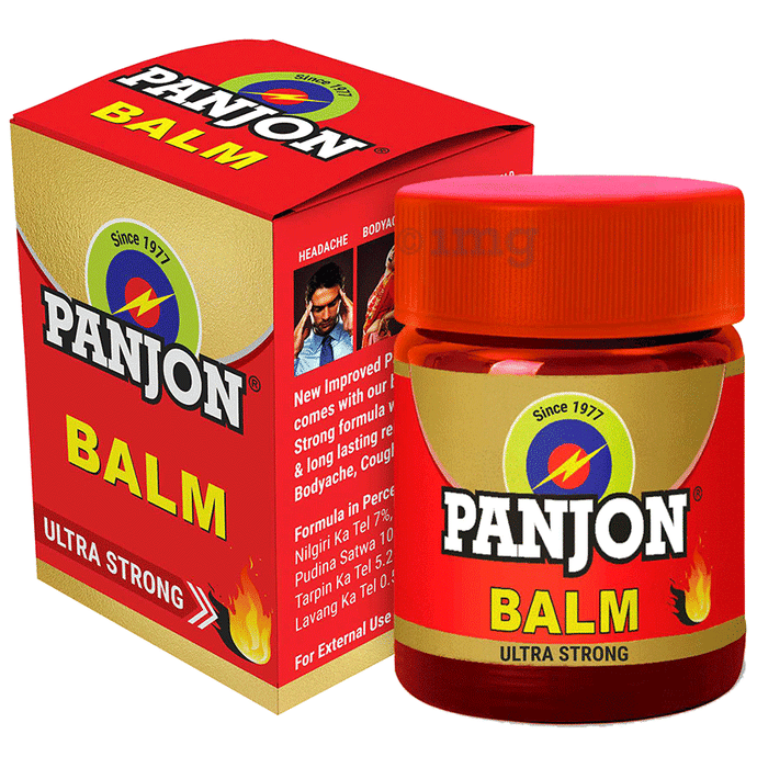 Panjon Ultra Strong Balm: Buy jar of 8.0 ml Balm at best price in India ...