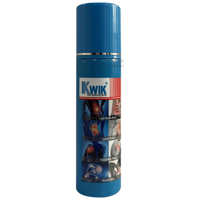 Kwik Pain Relieving Spray: Buy bottle of 25.0 gm Spray at best price in ...