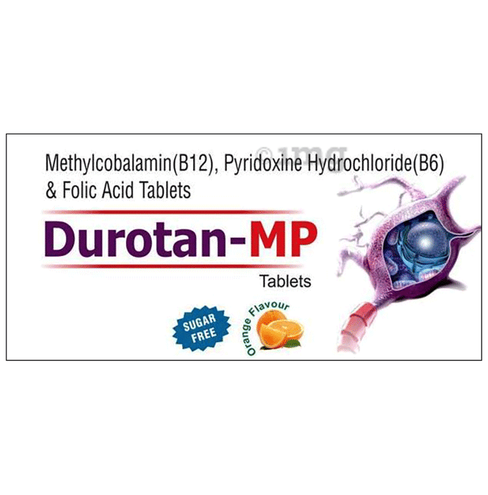 Durotan-MP Tablet Orange Sugar Free: Buy strip of 10.0 tablets at best ...