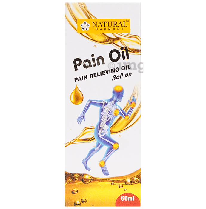 Natural Harmony Pain Relieving Oil Roll On (60ml Each): Buy combo pack ...