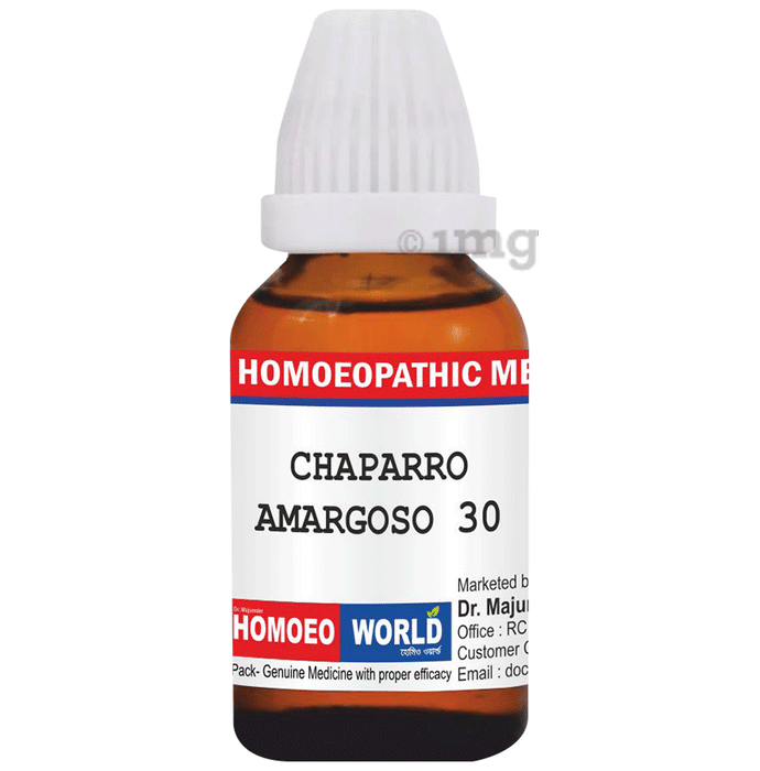 Dr. Majumder Homeo World Chaparro Amargoso Dilution 30: Buy bottle of ...