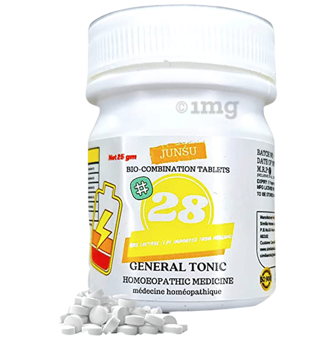 Junsu Bio-Combination 28 General Tonic Tablet (25gm Each): Buy combo ...