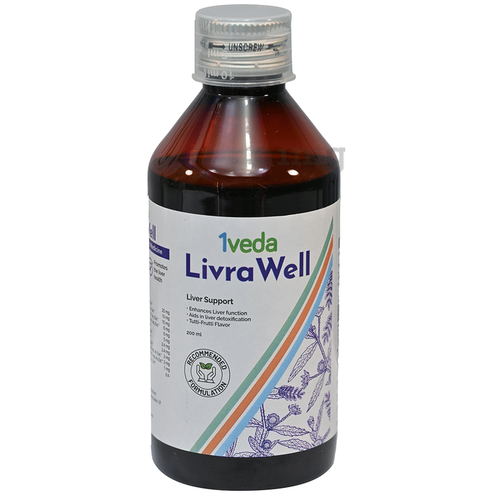 1Veda Livra Well Syrup: Buy bottle of 200.0 ml Syrup at best price in ...