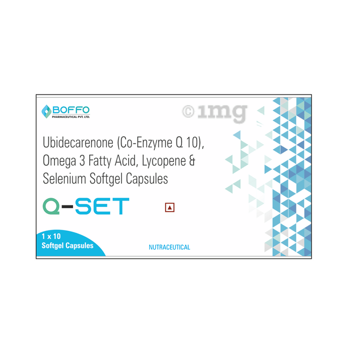 Q-Set Softgel Capsule: Buy strip of 10 soft gelatin capsules at best ...
