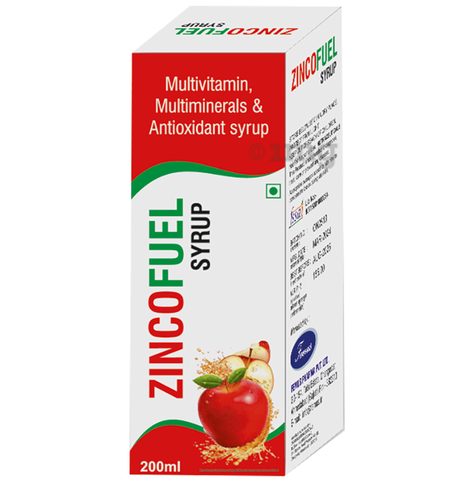 Zincofuel Syrup: Buy bottle of 200.0 ml Syrup at best price in India | 1mg