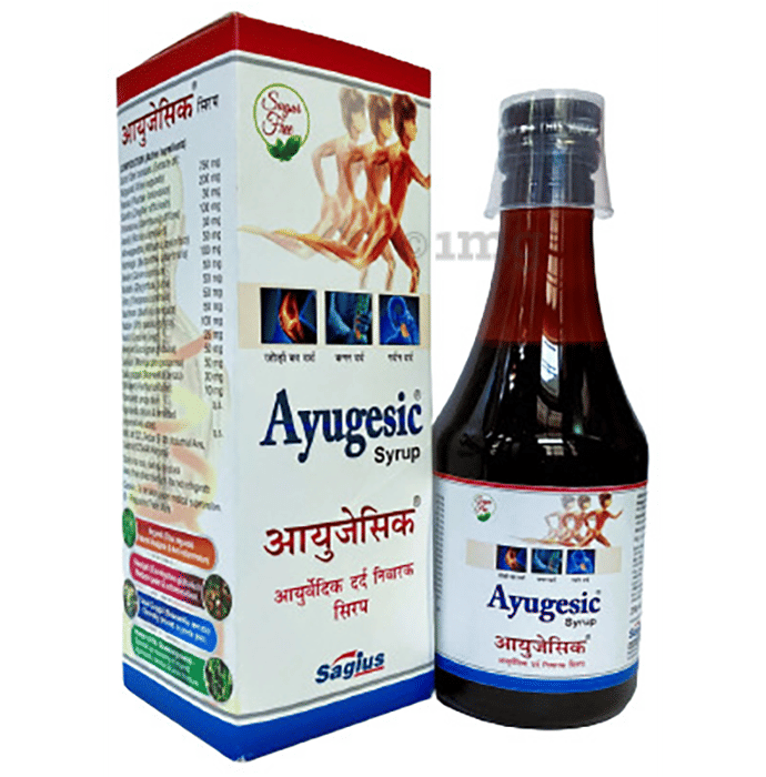 Sagius Ayugesic Syrup: Buy bottle of 200 ml Syrup at best price in ...