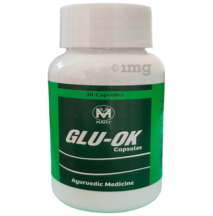 Maa Ambey Healthcare Glu Ok: Buy bottle of 30.0 capsules at 𝗯𝗲𝘀𝘁 𝗽𝗿𝗶𝗰𝗲 ...