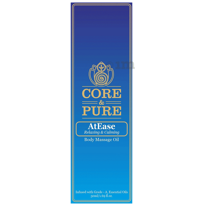 Core & Pure At Ease Body Massage Oil: Buy bottle of 50 ml Oil at best ...