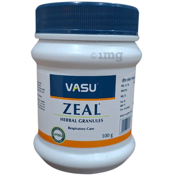 Vasu Zeal Herbal Respiratoty Care Granules: Buy box of 100.0 gm ...
