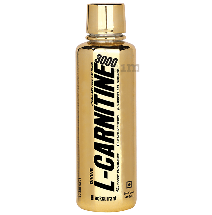 Divine Nutrition L-Carnitine Black Currant: Buy bottle of 450.0 ml ...