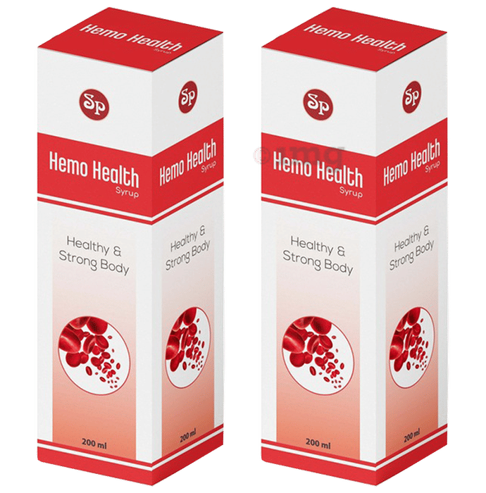 S.P Pharmaceuticals Hemo Health Syrup (200ml Each): Buy combo pack of 2 ...