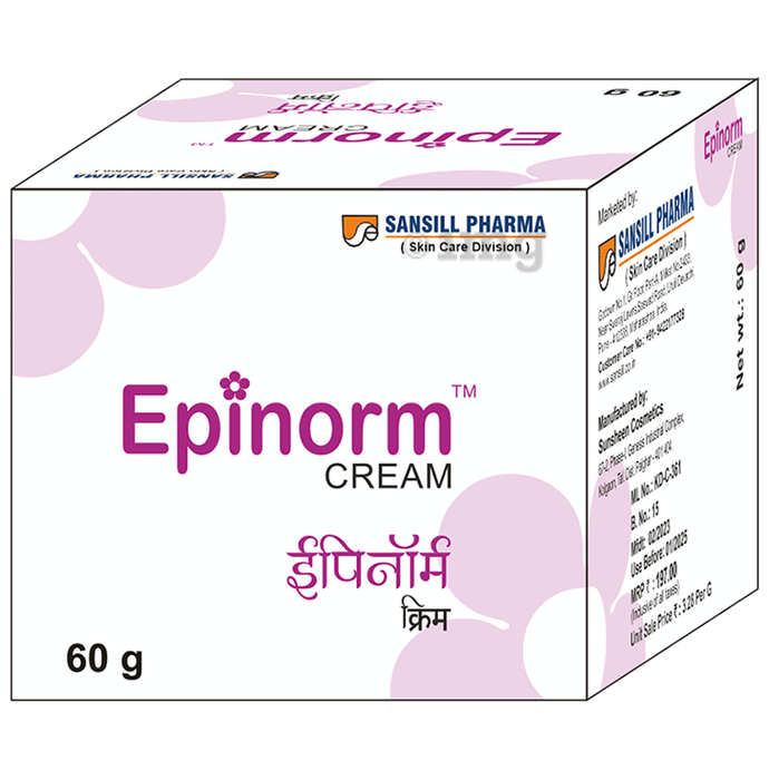 Epinorm Cream: Buy jar of 60.0 gm Cream at best price in India | 1mg