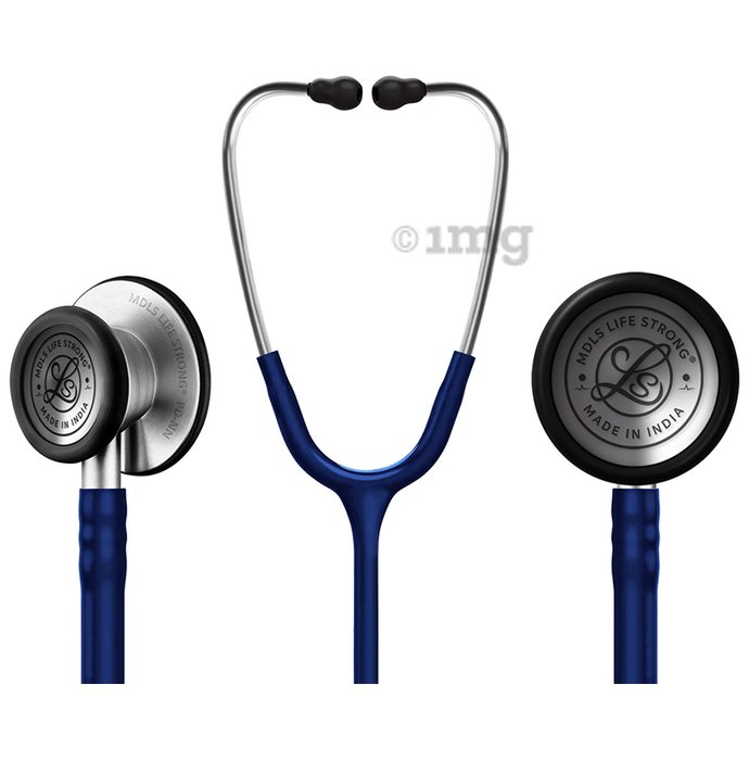 MDLS Life Strong Pediatric Plus Neo Born Stethoscope Navy Blue: Buy box ...