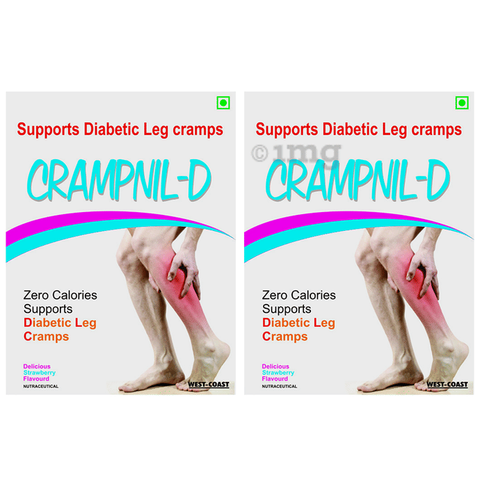 West-Coast Crampnil-D Sachet (10 Each) Delicious Strawberry: Buy combo ...