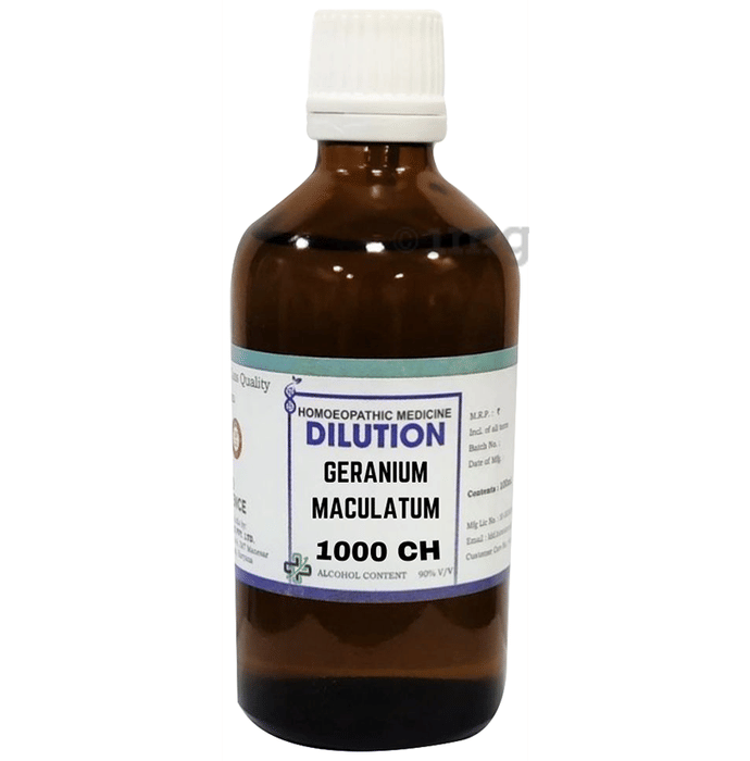 LDD Bioscience Geranium Maculatum Dilution 1000 CH: Buy bottle of 100.0 ...