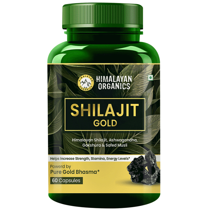 Himalayan Organics Shilajit Gold Capsule Buy Bottle Of 60 0 Capsules