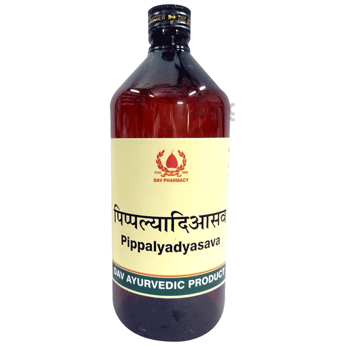 DAV Pharmacy Pippalyadyasava: Buy bottle of 450.0 ml Syrup at best ...