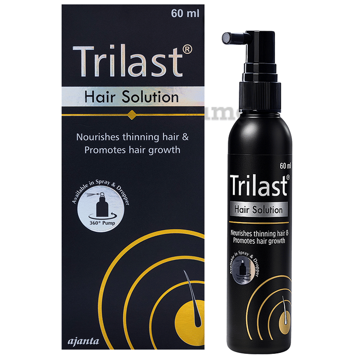 Trilast Hair Solution | Nourishes Thinning Hair & Promotes Hair Growth ...