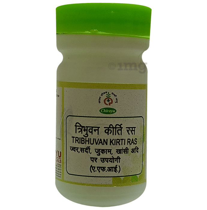 Chirayu Tribhuvan Kirti Ras Tablet: Buy bottle of 20.0 tablets at best ...