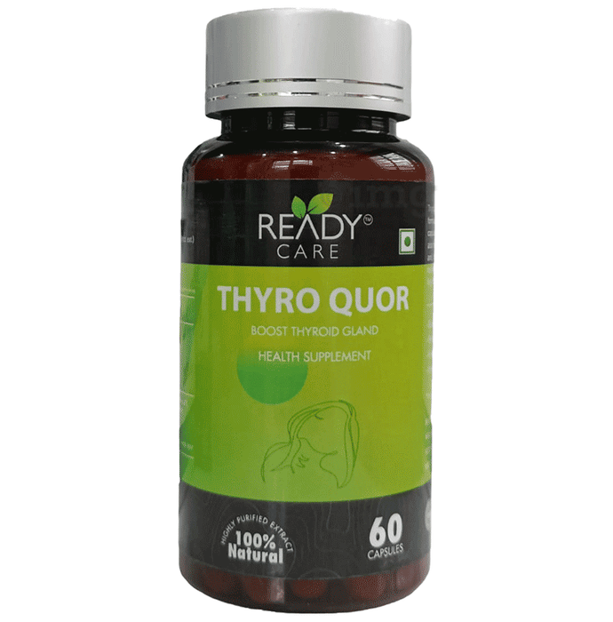 Ready Care Thyro Quor Capsule: Buy bottle of 60.0 capsules at 𝗯𝗲𝘀𝘁 ...