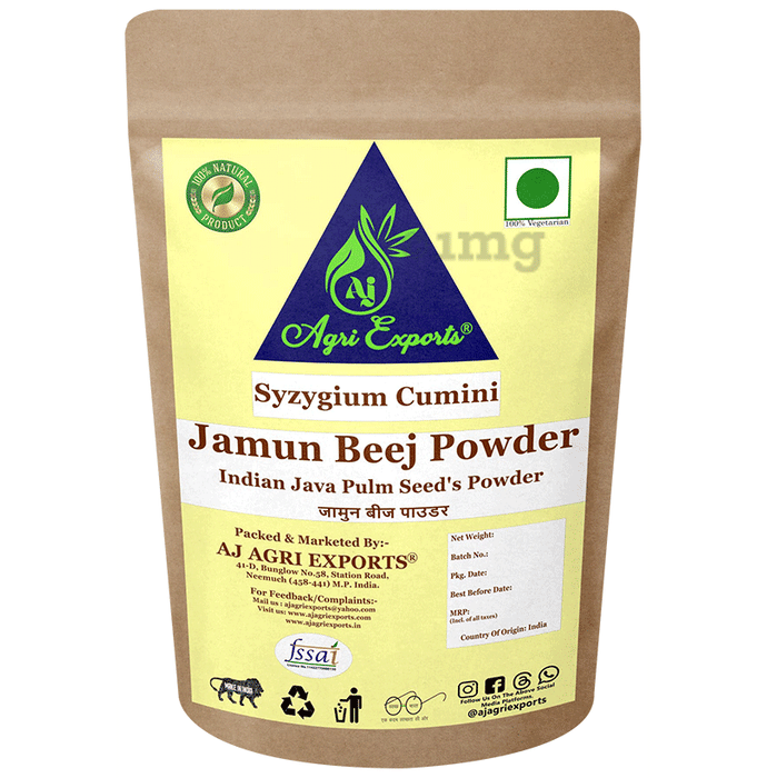 Aj Agri Exports Jamun Beej Powder: Buy packet of 100.0 gm Powder at ...