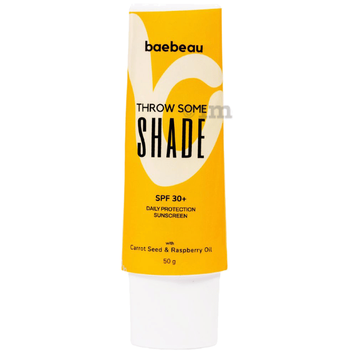 Baebeau Throw Some Shade Daily Protection Sunscreen: Buy tube of 50.0 gm Cream at 𝗯𝗲𝘀𝘁 𝗽𝗿𝗶𝗰𝗲 in ...