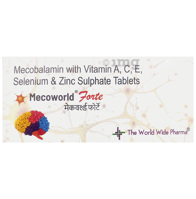 Mecoworld Forte Tablet: Buy strip of 10.0 tablets at 𝗯𝗲𝘀𝘁 𝗽𝗿𝗶𝗰𝗲 in ...