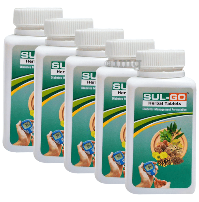 SUL-GO Tablets (100 Each): Buy combo pack of 5.0 bottles at best price ...