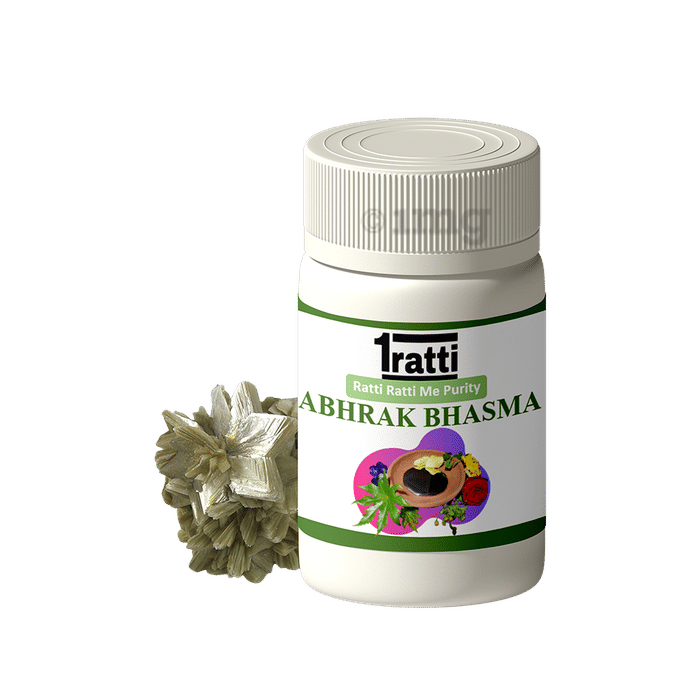 1ratti Abhrak Bhasma: Buy bottle of 10 gm Bhasma at best price in India ...