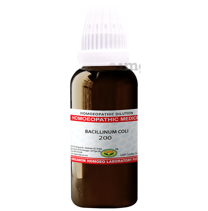 Organon Bacillinum Coli Dilution 200: Buy bottle of 10.0 ml Dilution at ...