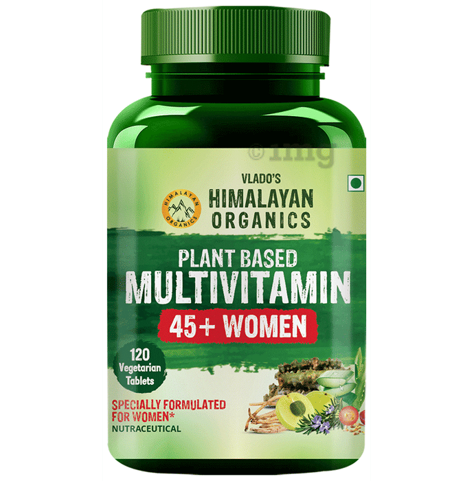 Vlado's Himalayan Organics Plant based Multivitamin Women 45 ...