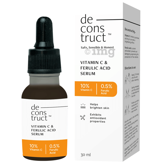 Deconstruct Vitamin C & Ferulic Acid Serum: Buy bottle of 30 ml Serum at best price in India | 1mg
