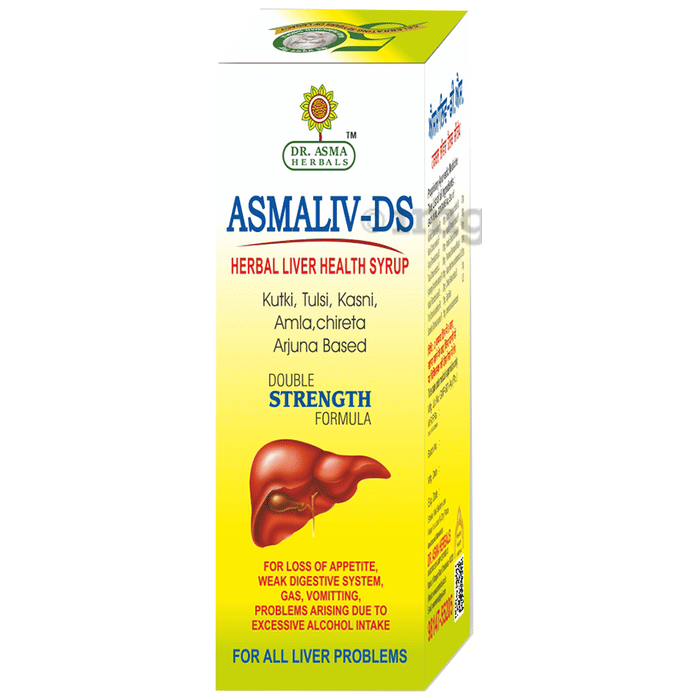 Dr. Asma Asmaliv-DS Herbal Liver Health Syurp (200ml Each): Buy combo ...