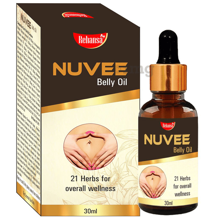 Rehansa Nuvee Belly Oil: Buy bottle of 30.0 ml Oil at best price in ...