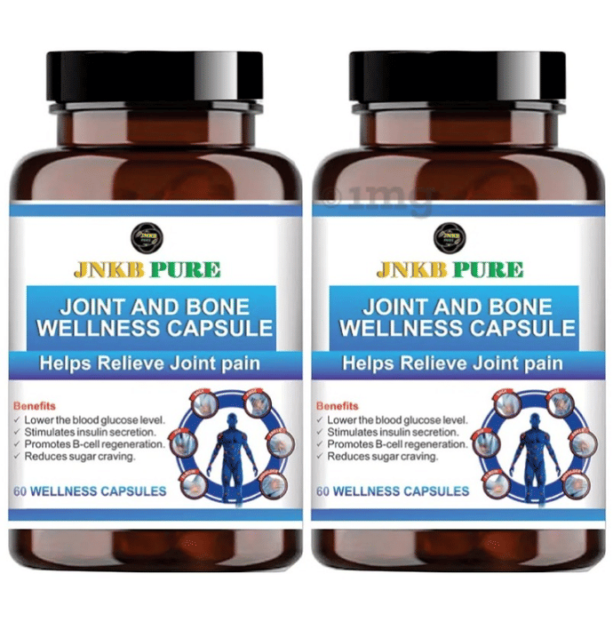JNKB Pure Joint & Bone Wellness Capsule (60 Each): Buy combo pack of 2. ...