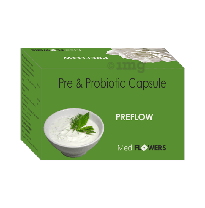 Preflow Capsule: Buy strip of 10 capsules at best price in India | 1mg