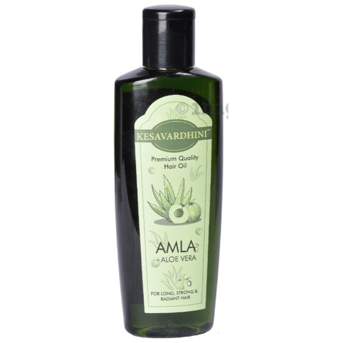 Kesavardhini Aloe Vera + Amla Premium Hair Oil (100ml Each): Buy combo ...