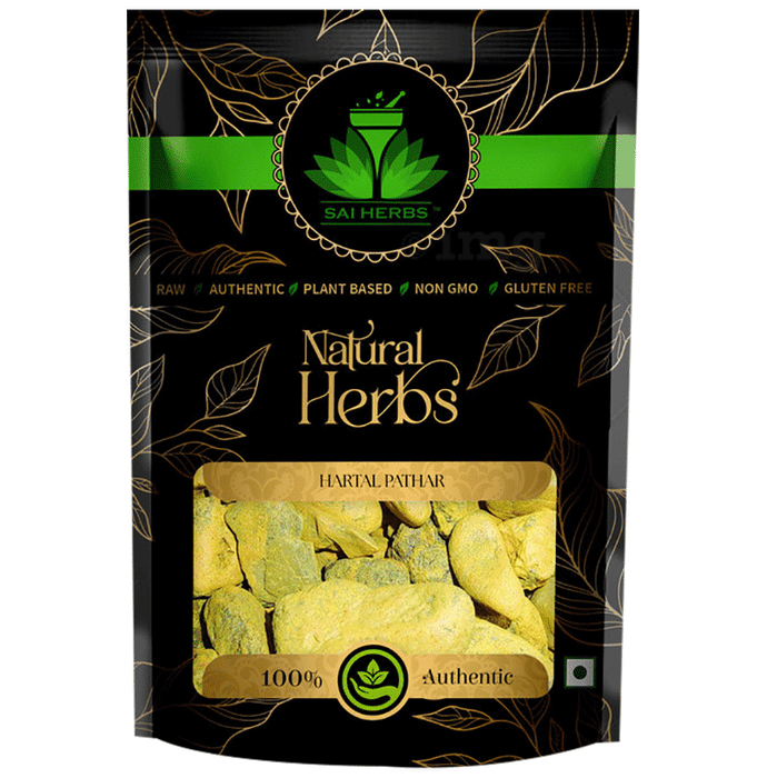Sai Herbs Hartal Stone: Buy packet of 500.0 gm Pack at best price in ...