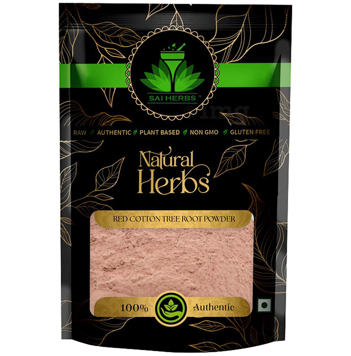 Sai Herbs Red Cotton Tree Root Powder: Buy packet of 1.0 kg Powder at ...