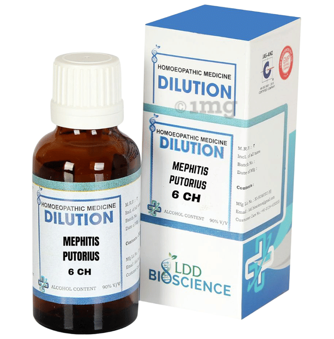 LDD Bioscience Mephitis Putorius Dilution 6 CH: Buy bottle of 30.0 ml ...