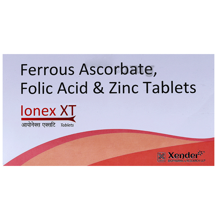 Ionex XT Tablet: Buy strip of 10.0 tablets at best price in India | 1mg