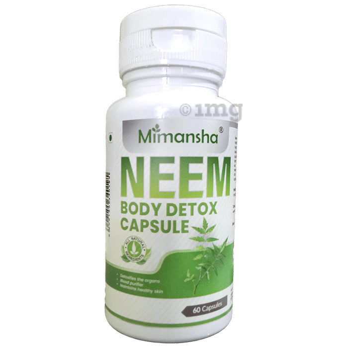 Mimansha Neem Capsule: Buy bottle of 60.0 capsules at best price in ...
