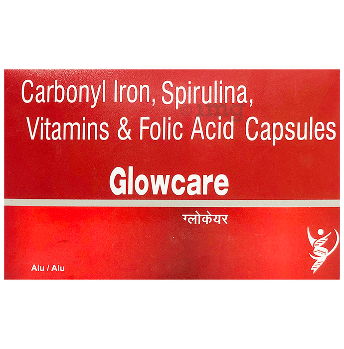 Glowcare Capsule: Buy strip of 10.0 capsules at best price in India | 1mg