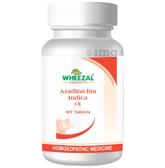 Wheezal Azadirachta Indica 1X MT Tablet: Buy bottle of 25.0 gm Tablet ...