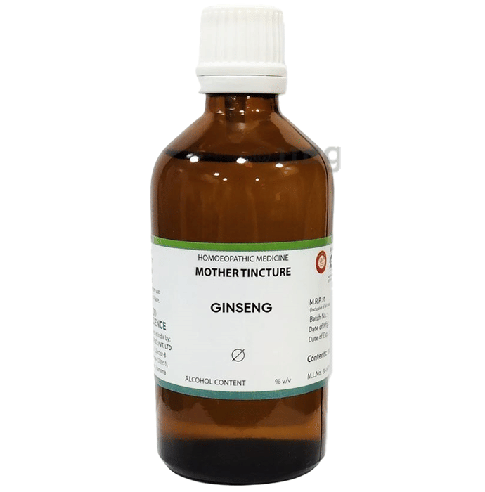 LDD Bioscience Ginseng Mother Tincture Q: Buy bottle of 100 ml Mother ...