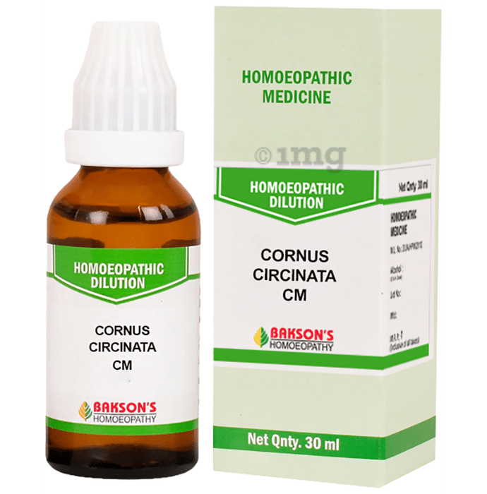 Bakson's Homeopathy Cornus Circinata Dilution CM: Buy bottle of 30.0 ml ...
