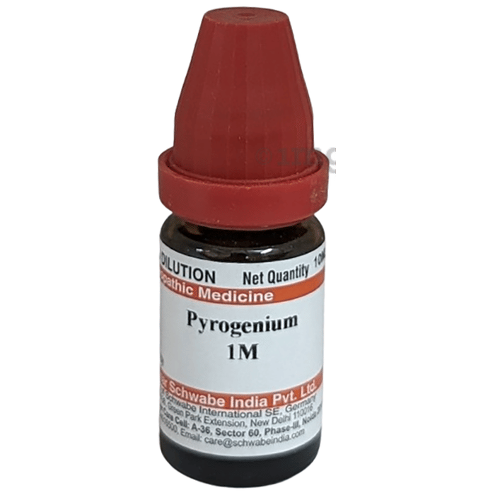 Dr Willmar Schwabe India Pyrogenium Dilution 1M: Buy bottle of 10.0 ml ...