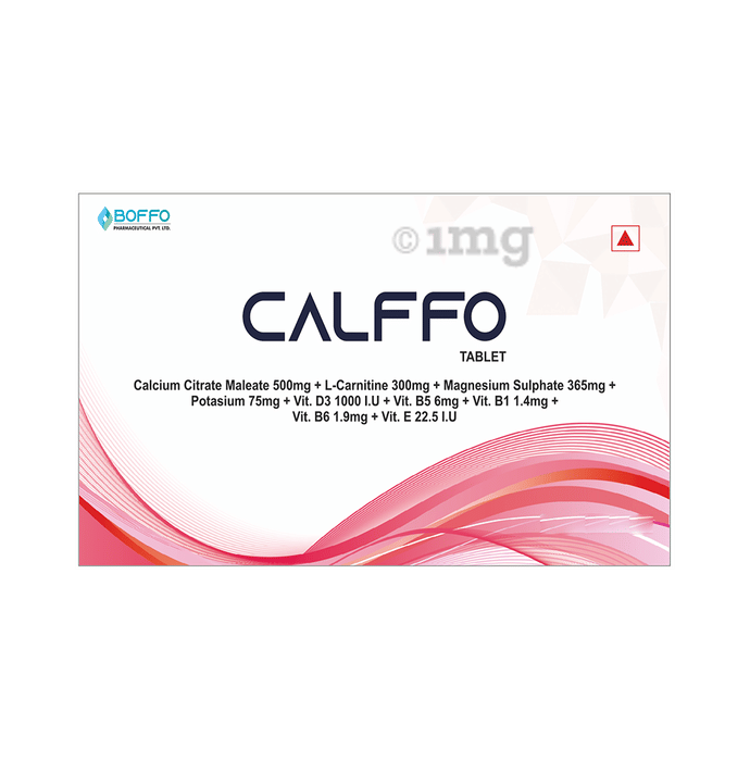 Calffo Tablet: Buy strip of 10 tablets at best price in India | 1mg